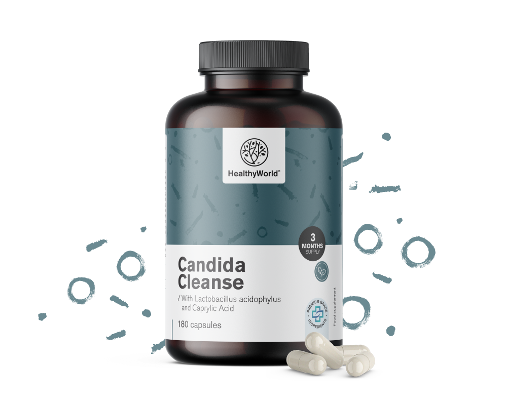 Candida Cleanse, 180 cápsulas - Healthy-World.es