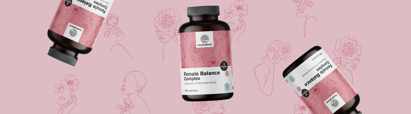 3x Female Balance - complejo femenino, en total 540 cápsulas - Healthy ...
